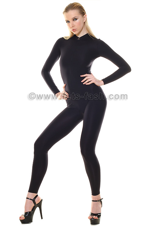 Catsuit with front zipper from Fets Fash - in all lycra colors ...